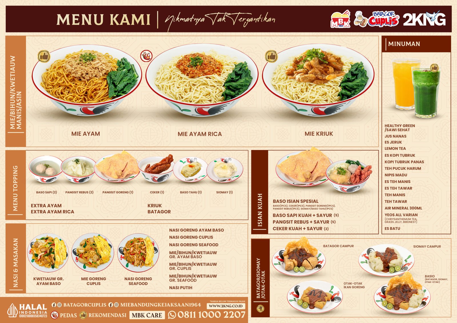 Menu Baru Mie Bandung Kejaksaan 1964 | Yamien Kriuk - 2KNG